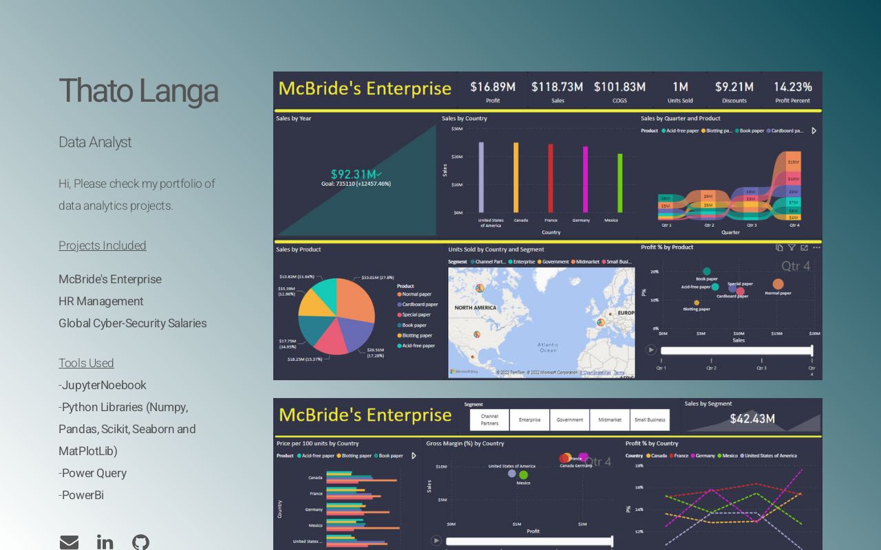 Thato Langa Portfolio